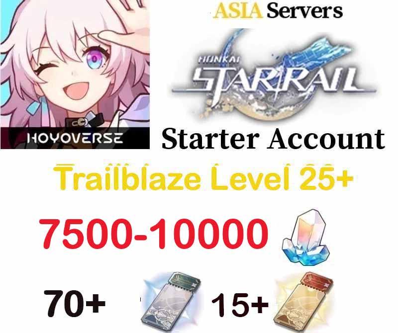[Asia] TL25+ | Honkai Star Rail Reroll HSR acc gem - WibuGem.Com
