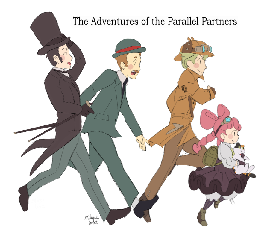 The Adventures of the Parallel Partners - MilqueToast27 - 大逆転裁判 | Dai ...