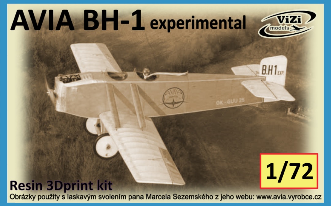 1/72 - Avia BH-1 3D printed kit by ViZi models - released - The ...