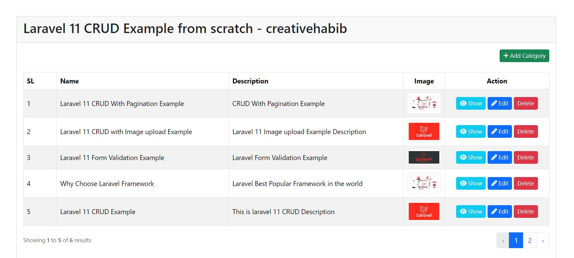 Github Creativehabiblaravel 11 Crud System Laravel Is The Most Popular Php Framework For