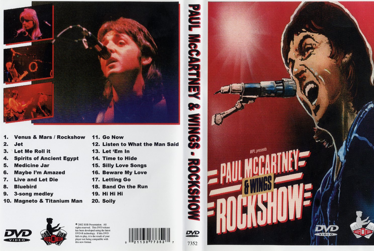 Paul Mc Cartney And Wings Rockshow front — Postimages