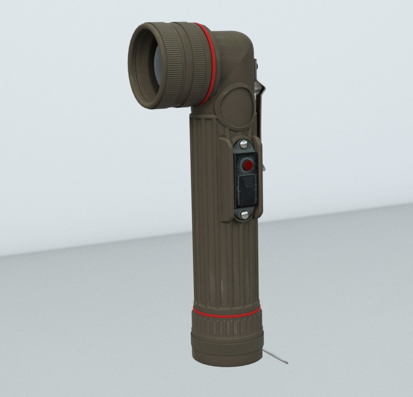 Flashlight For Tensen - Free Daz 3D Models