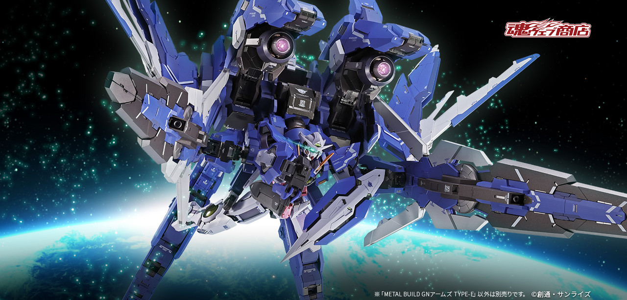 【模型】《機動戰士鋼彈00》METAL BUILD GN ARMS TYPE-E 將於明年1月再度推出！ - cmpsedu5310的創作 - 巴哈姆特
