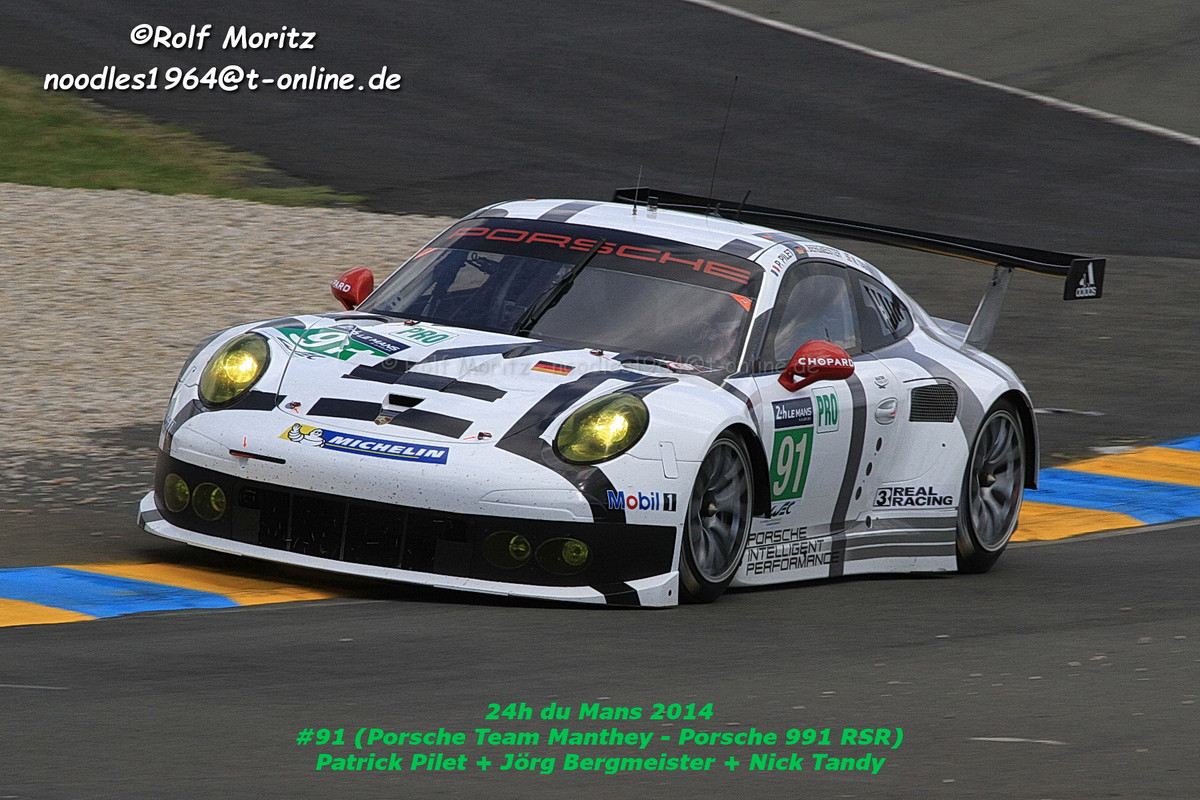 2014 LM 91 Patrick Pilet Jörg Bergmeister Nick Tandy 01 — Postimages