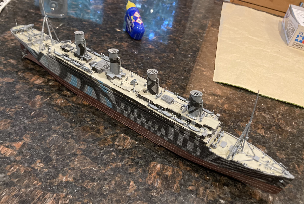 RMS Olympic - Revell Titanic conversion - Page 2 - Big and British GB ...