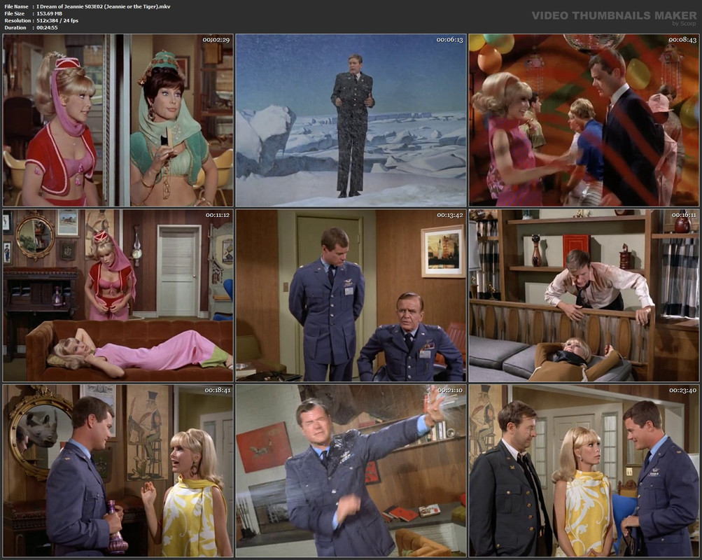 I Dream of Jeannie S03 E02 ( Jeannie or the Tiger) mkv — Postimages