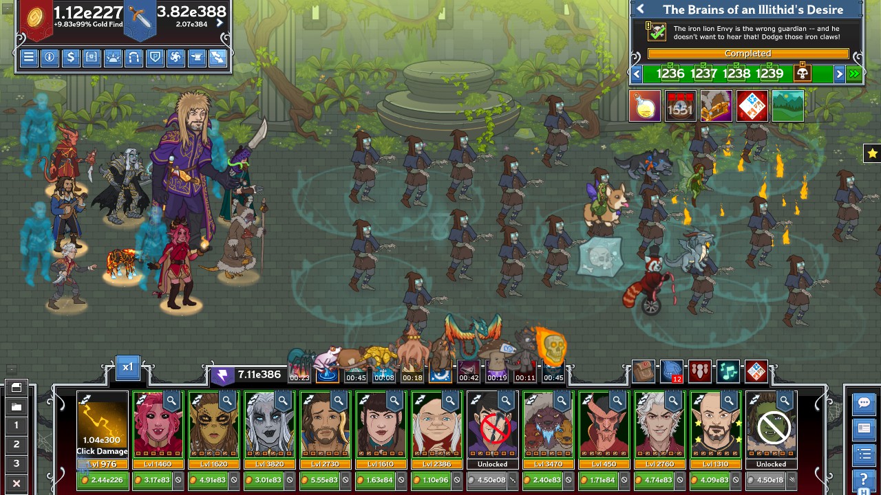 The Brains of an Illithid's Desire & A Wise Approach :: Idle Champions ...