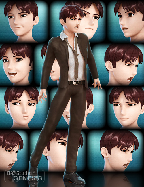 Faces Of Hiro 5 2025 - Free Daz 3D Models