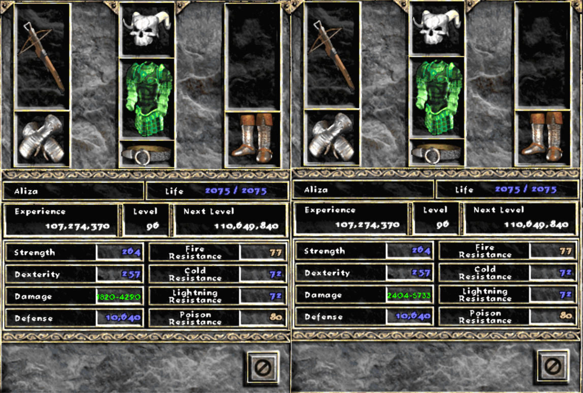 A1 Merc hidden damage? : r/ProjectDiablo2