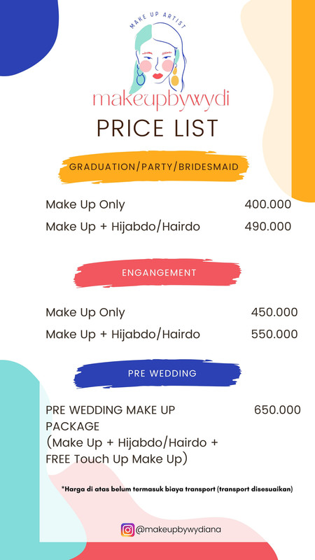 Peach Beauty Makeup Price List Instagram Story — Postimages