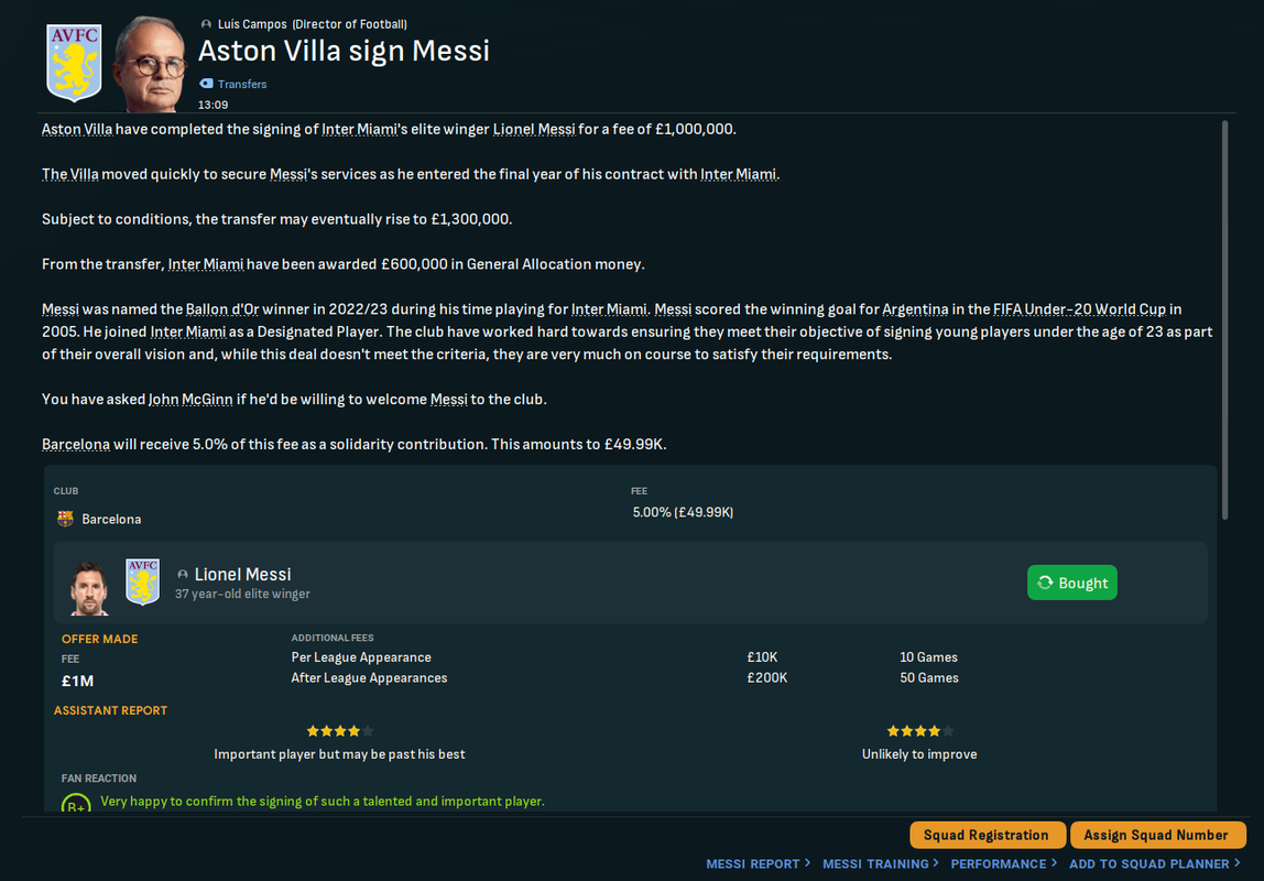 Voetbalcitaten Messi 2024