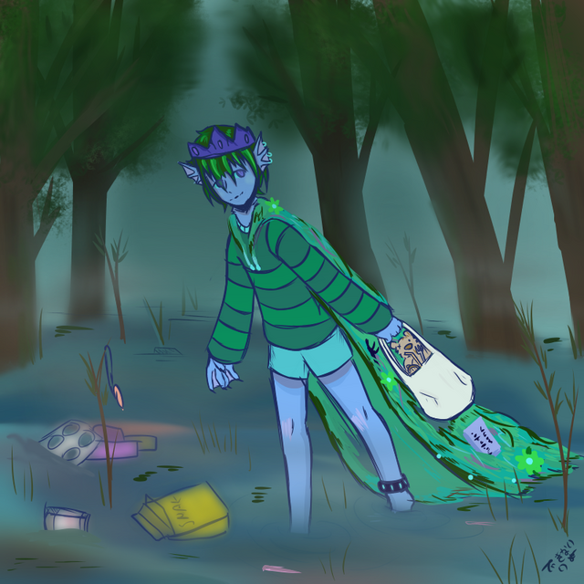 The Prince of Trash Minecraft Skin