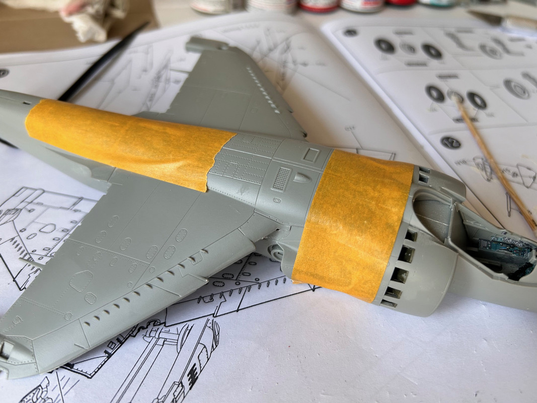 RAF Wittering Harrier GR.3 - Page 2 - Work in Progress - Aircraft ...