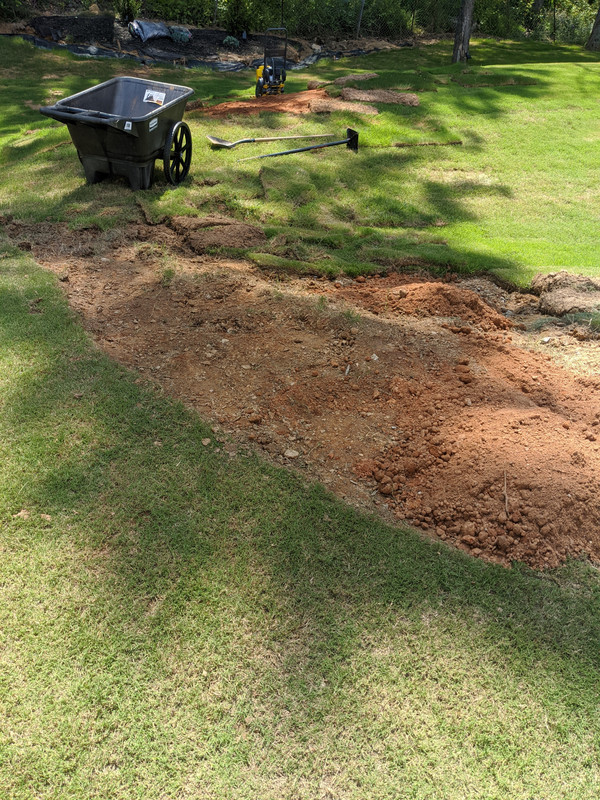 Dirt washed away on new Bermuda sod | Lawn Care Forum