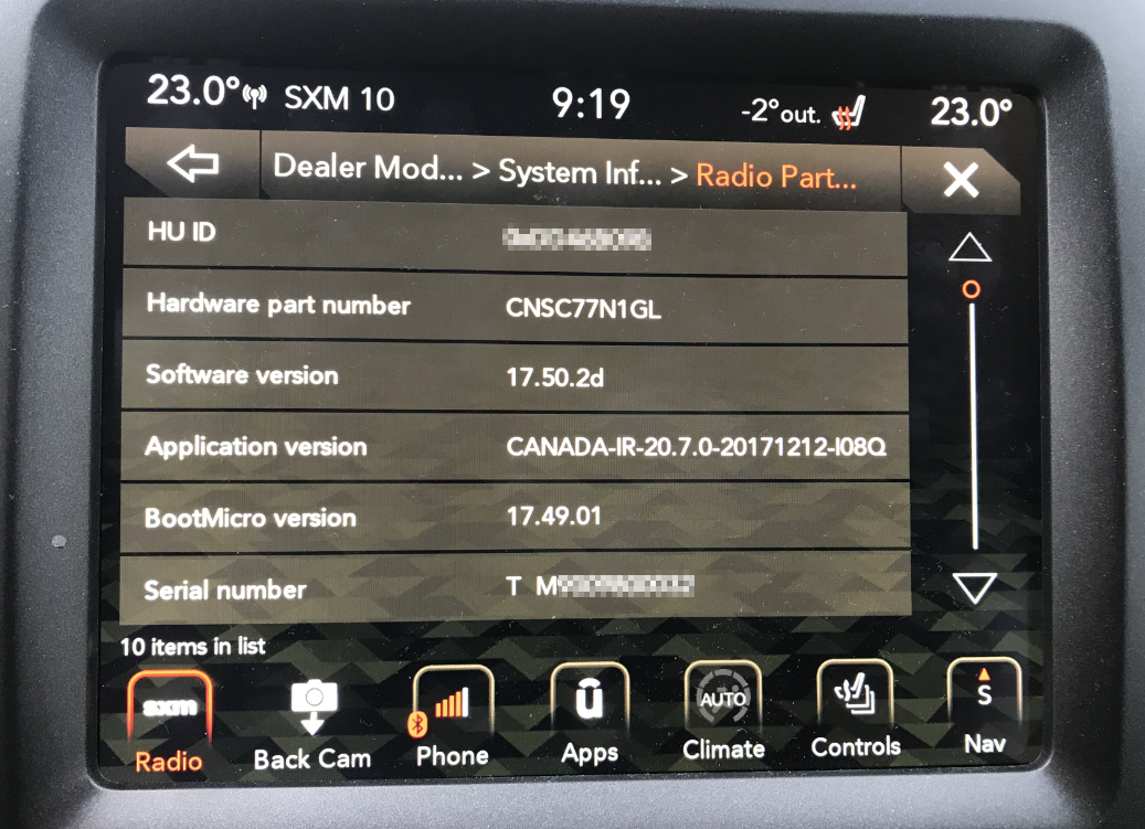 2019 Uconnect Dealer Mode | 2014+ Jeep Cherokee Forums