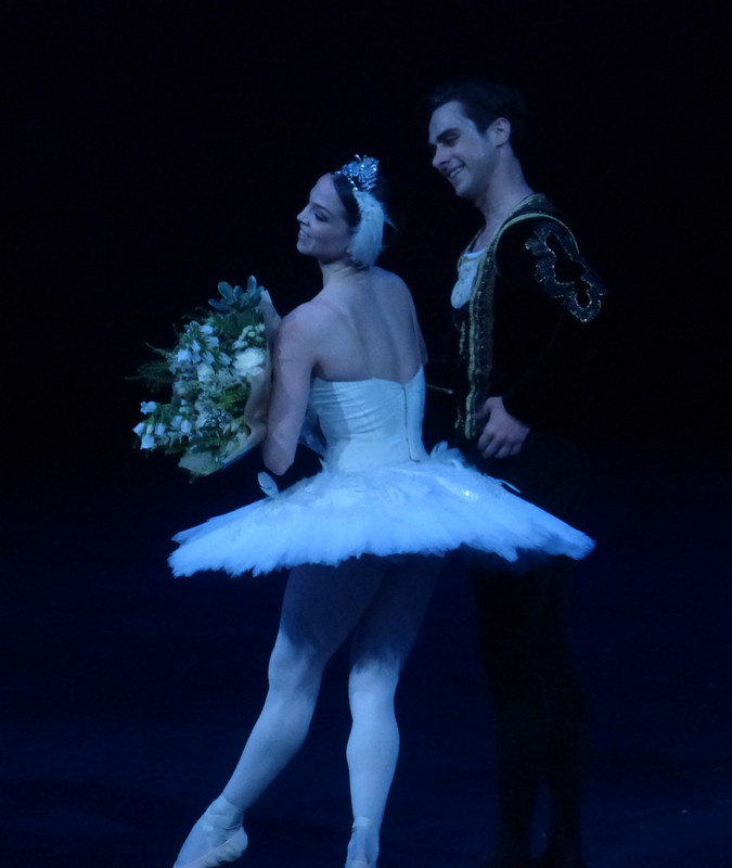 English National Ballet's Swan Lake in-the-round, Royal Albert Hall, 13 ...