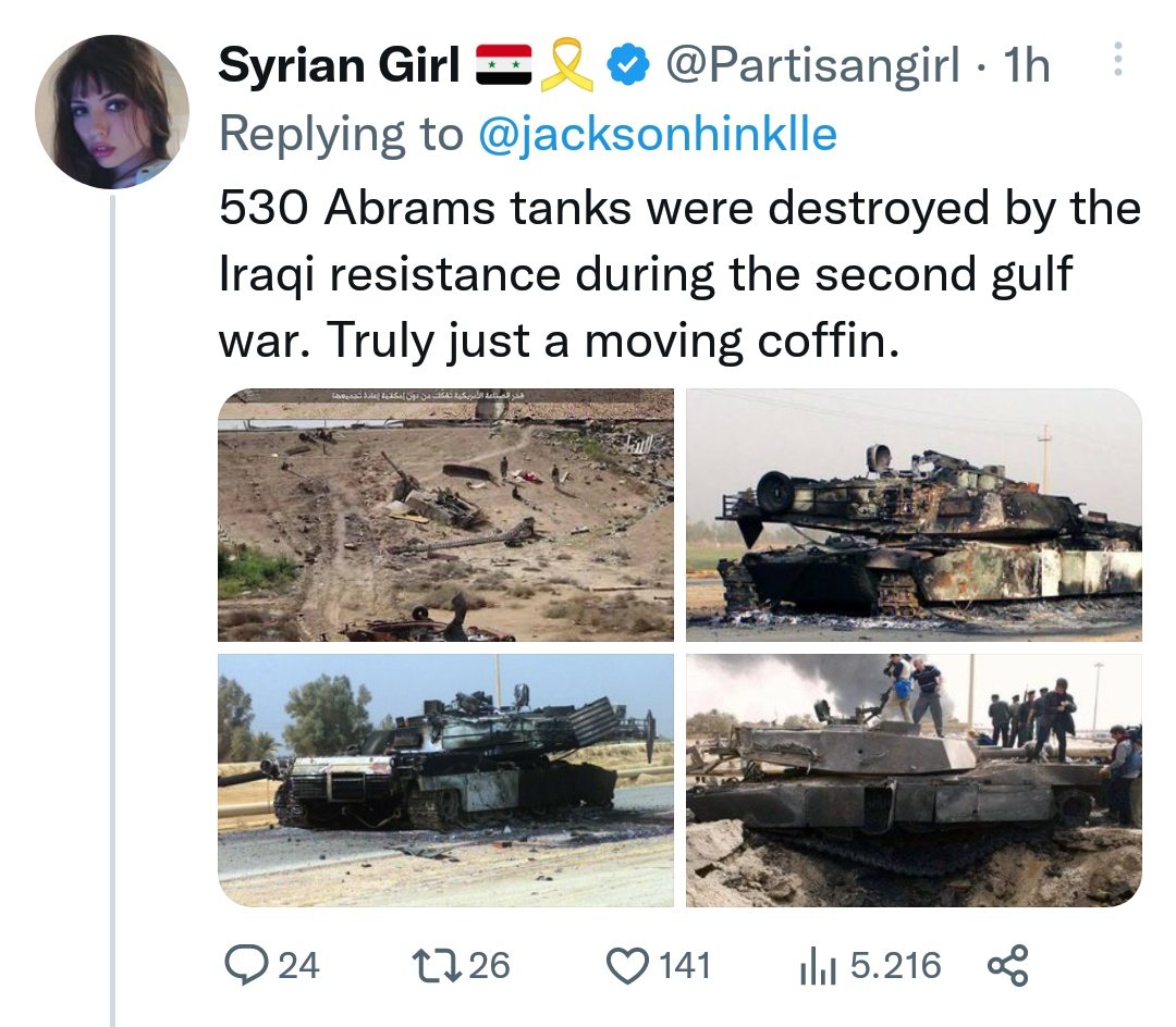 Abrams destroyed — Postimages