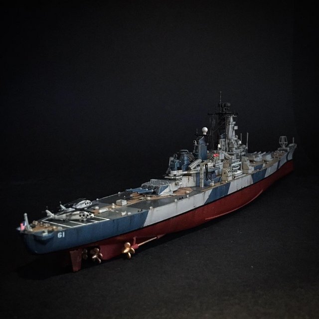 Trumpeter 1/700 BB61 Iowa battleship (05701) - - The Airfix Tribute Forum