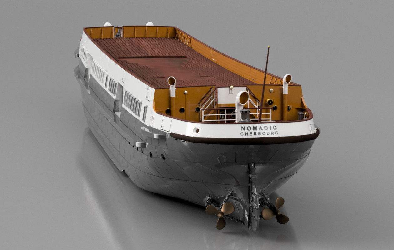 The Ship Model Forum • View topic - SS Nomadic, Titanic's Little Sister ...