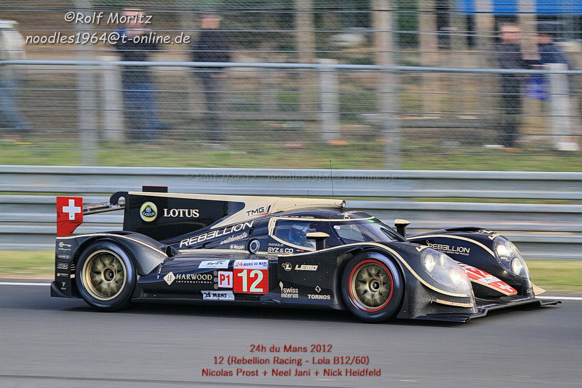 2012 LM 12 Nicolas Prost Neel Jani Nick Heidfeld 15 — Postimages