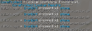 Log Pickup not work · Issue #112 · PlayPro/CoreProtect · GitHub