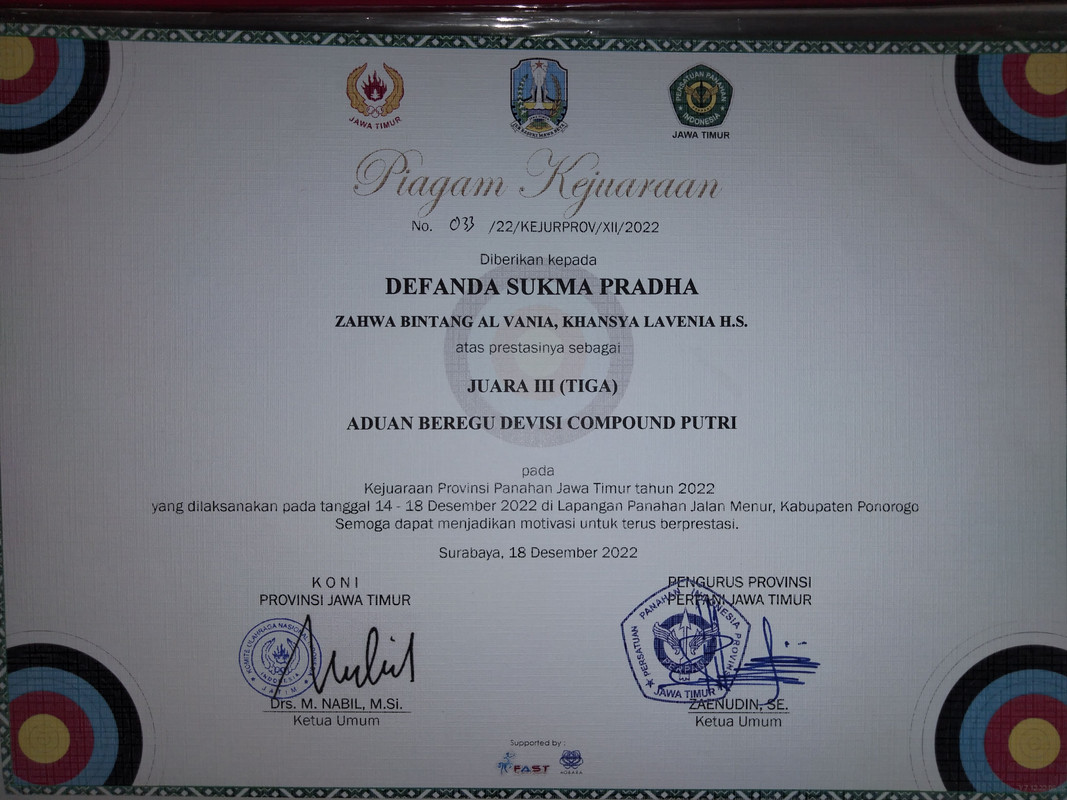 DEFANDA SUKMA PRADHA sertifikat — Postimages