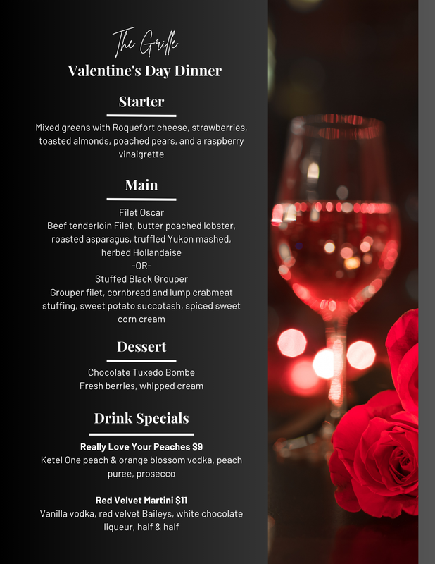 red minimalist Valentine day dinner menu template — Postimages