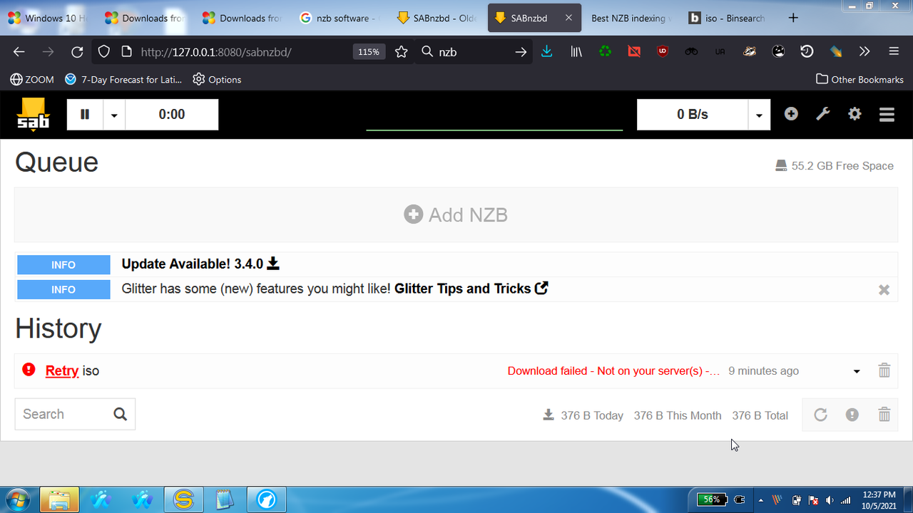 Downloads from NZB files - Windows 10 Forums