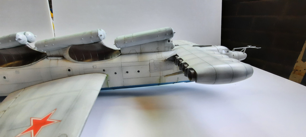 Takom 1/144, MD-160 Lun-class Ekranoplan, The love child of Dumbo and ...