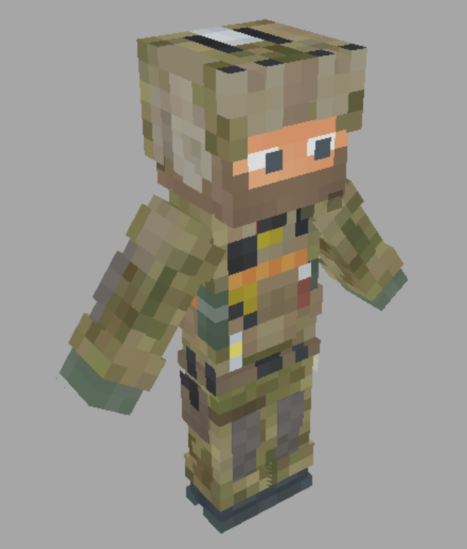 KSK Operator III (Multitarn) | Bundeswehr | Germany 🇩🇪 Minecraft Skin