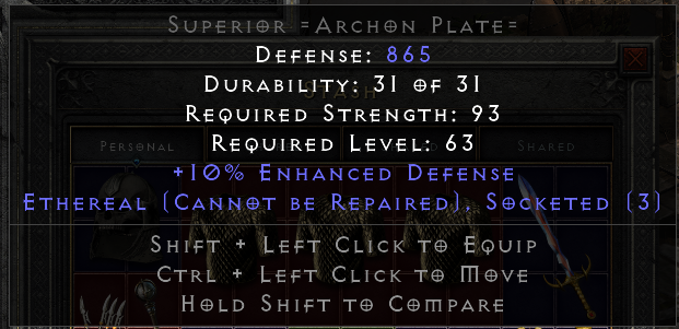 10m Igg And 3os Eth Armor - Topic - d2jsp
