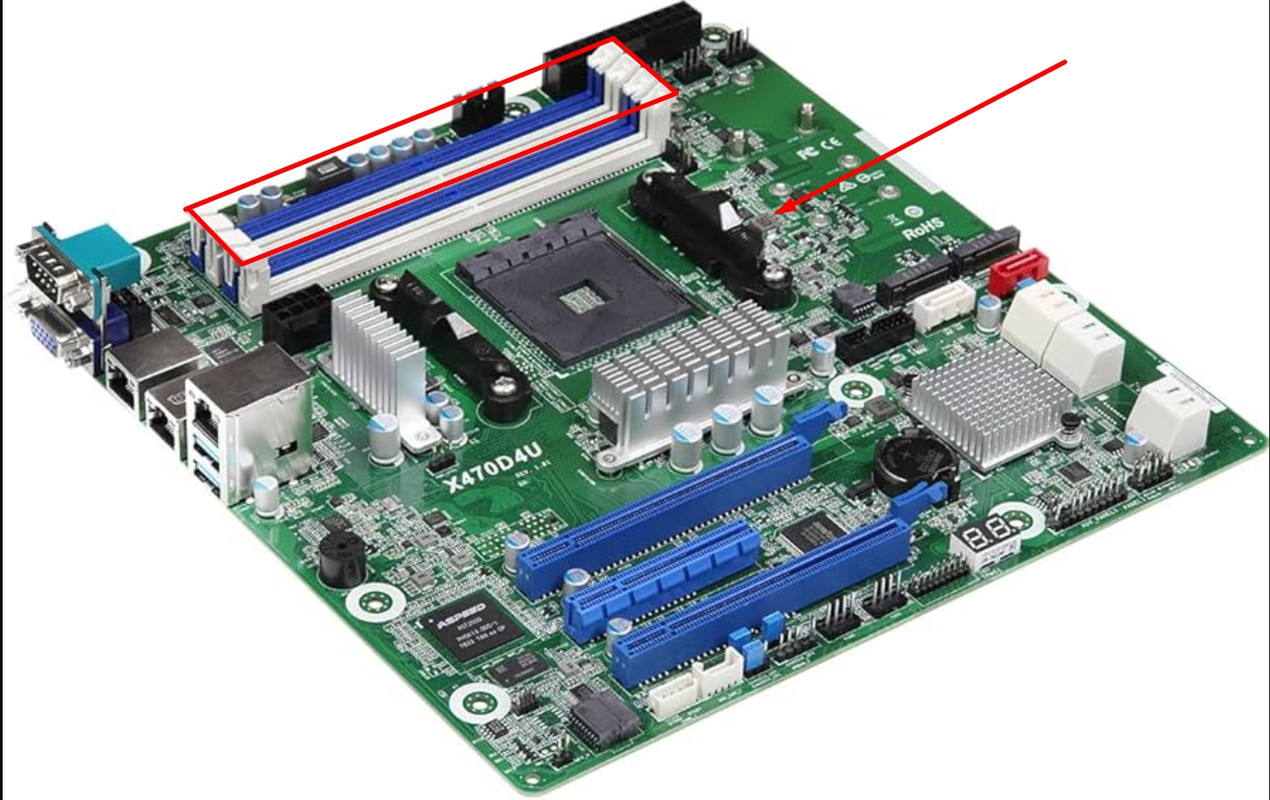 Processor & RAM Position in a Motherboard — LowEndTalk