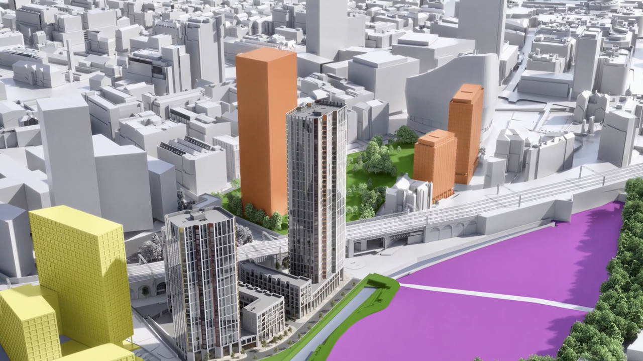 Victoria Riverside | Dantzic Street | 119/77/53/20m | 37/26/18/6 fl | U ...