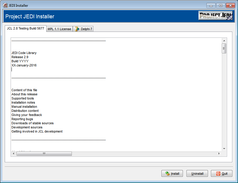 Instalacja komponentów JVCL (oraz innych) w Delphi 10.3 :: 4programmers.net