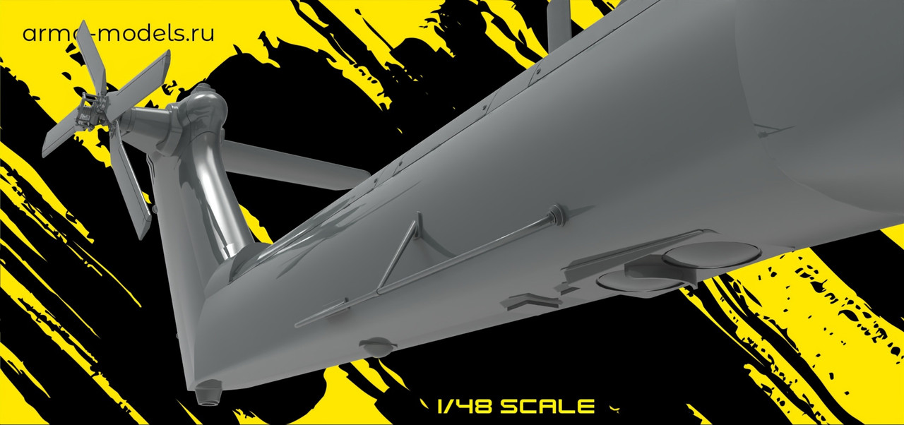 1/48 - Mil Mi-28N "Havoc-B" 3D printed kit by Arma-Models - released ...