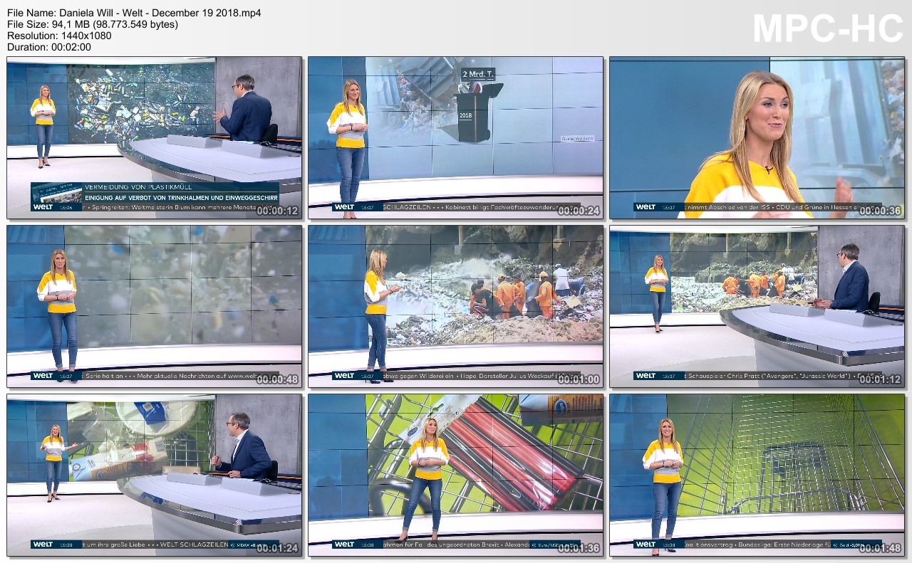 Daniela Will - Welt - 19.12.2018 (V HD) | Celebboard.net - Bilder und ...