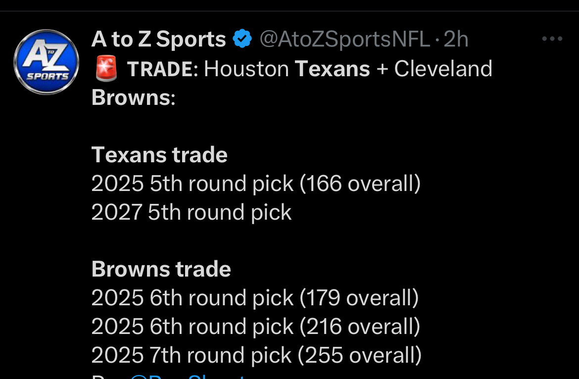 2025 NFL Draft Open Thread – [DOOR FLIES OPEN]