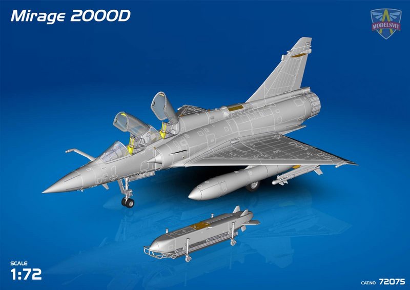 1/72 - Dassault Mirage 2000 family by Modelsvit - M2000B/C/-5F/D ...