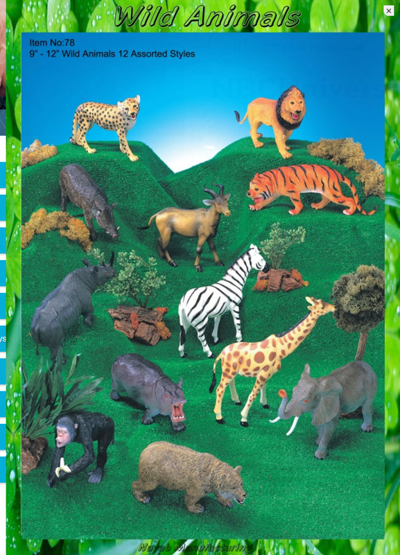 Set of 12 very large Nayab Wild Animals, who owns them?