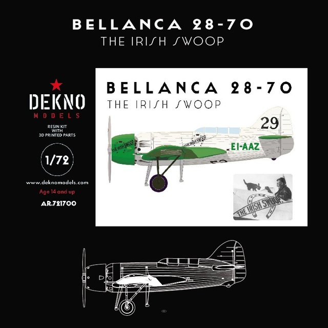1/72 - Bellanca 28-70 Irish Swoop & Bellanca 28-90 Flash resin kits by ...