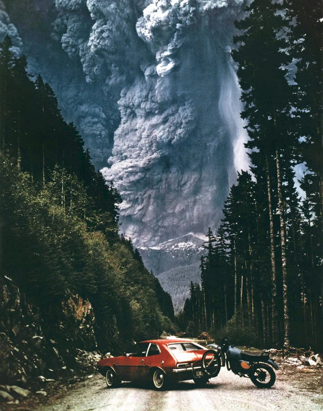 The Before And After Pictures Of Mount St Helens Are Some Of The More