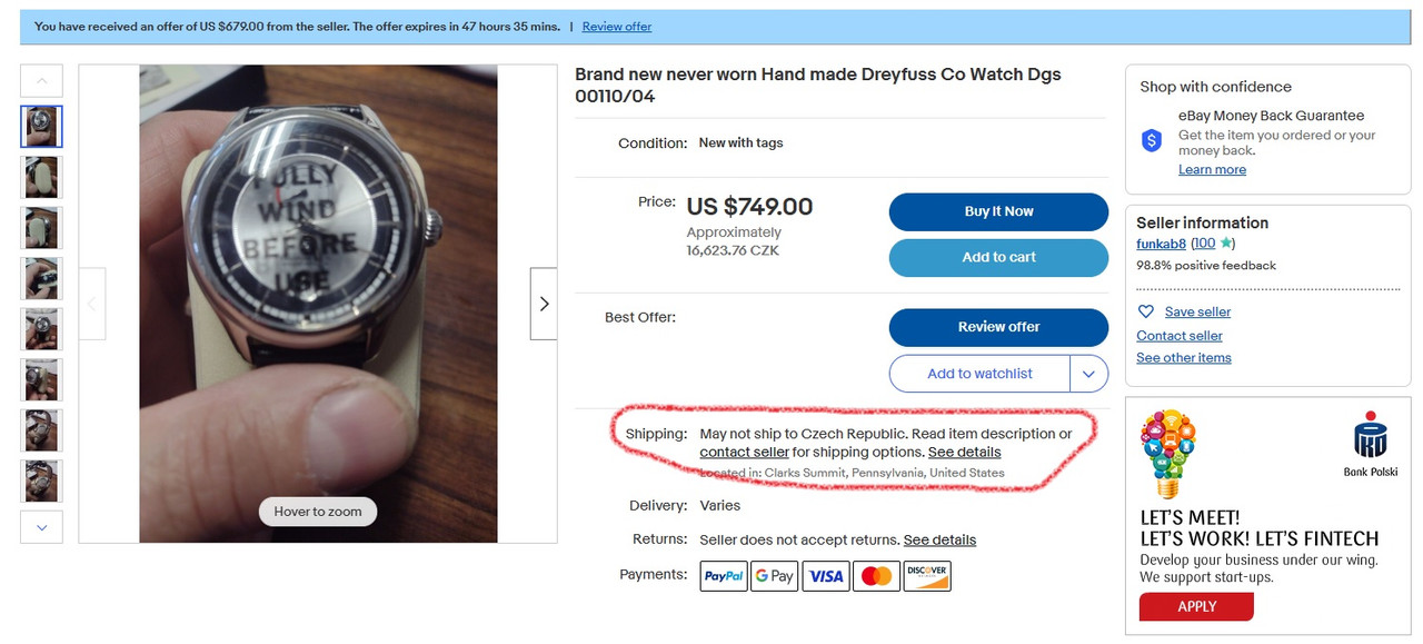 screen shipping ebay — Postimages