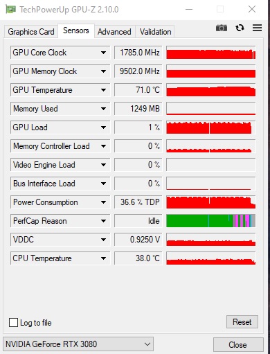 CPU and GPU temps increase when I put my computer to sleep (yes, dual monitors set to same ...