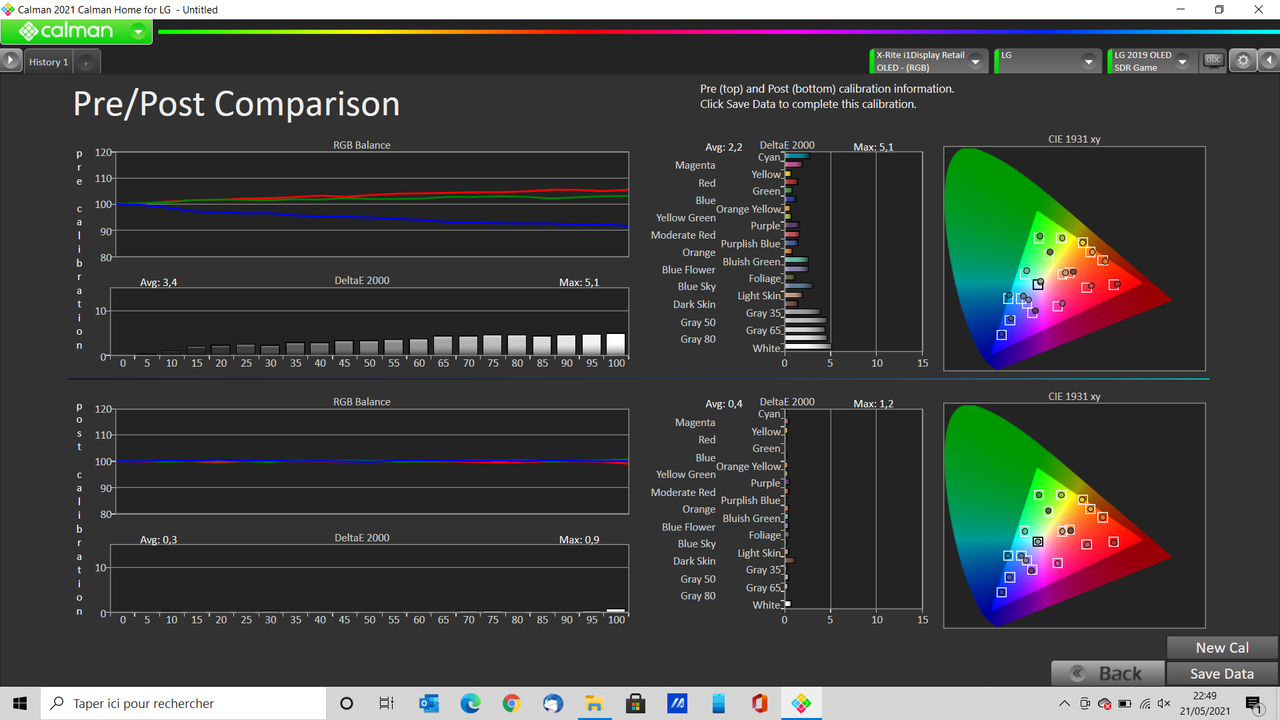 Calibrage LG OLED CX/GX/C1/G1 - Page 2 - www.homecinema-fr.com