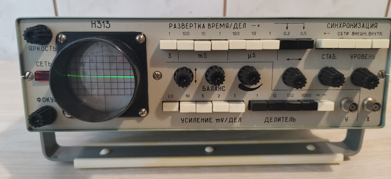Osciloscop N313 (URSS) identificare sonde - Aparate industriale pe ...