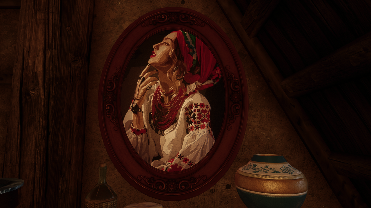 Halffaces - painting divchina at Skyrim Special Edition Nexus - Mods ...