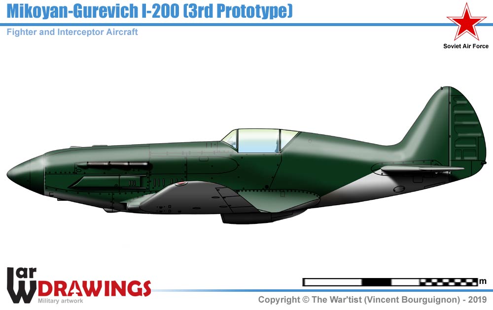 Profils Mikoyan-Gurevitch MiG-1 a Mig-13