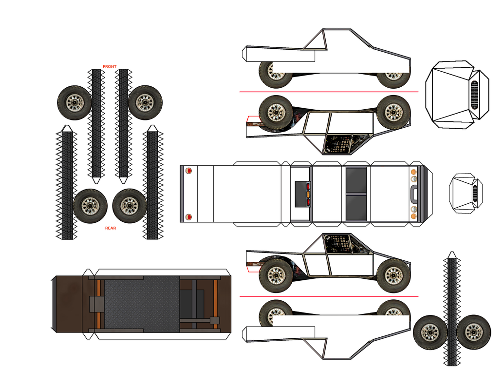 Wasteland 2 extended truck white clean bed — Postimages