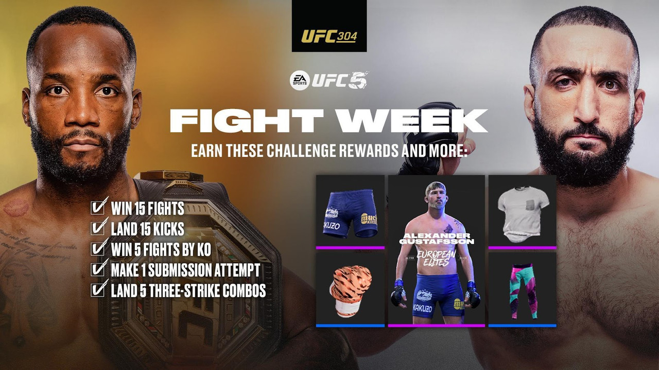 EA SPORTS UFC 5 inicia la semana de la pelea con el evento UFC 304 en ...