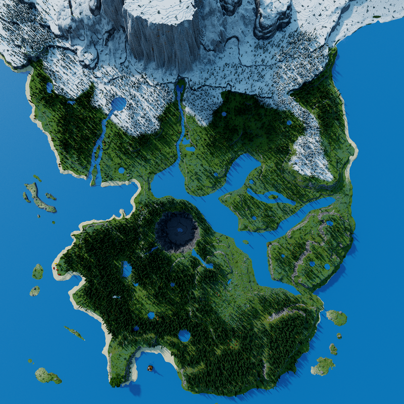 🌲🗺️ The Forest - (1.20.1+) Survival / Adventure World 🌎 Minecraft Map